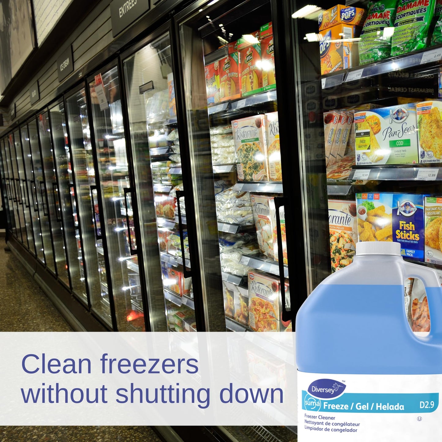 Diversey - 948030CT Suma Freeze D2.9 Freezer and Cold Floor Cleaner (1 ...